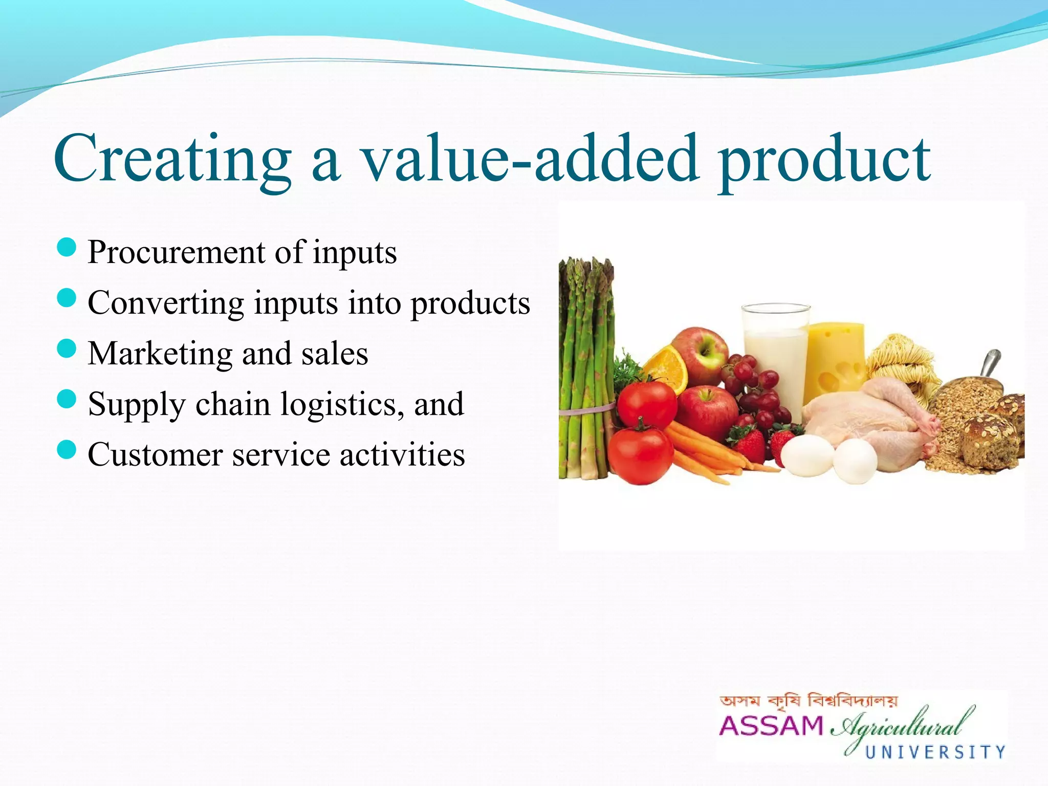 Value addition | PPT