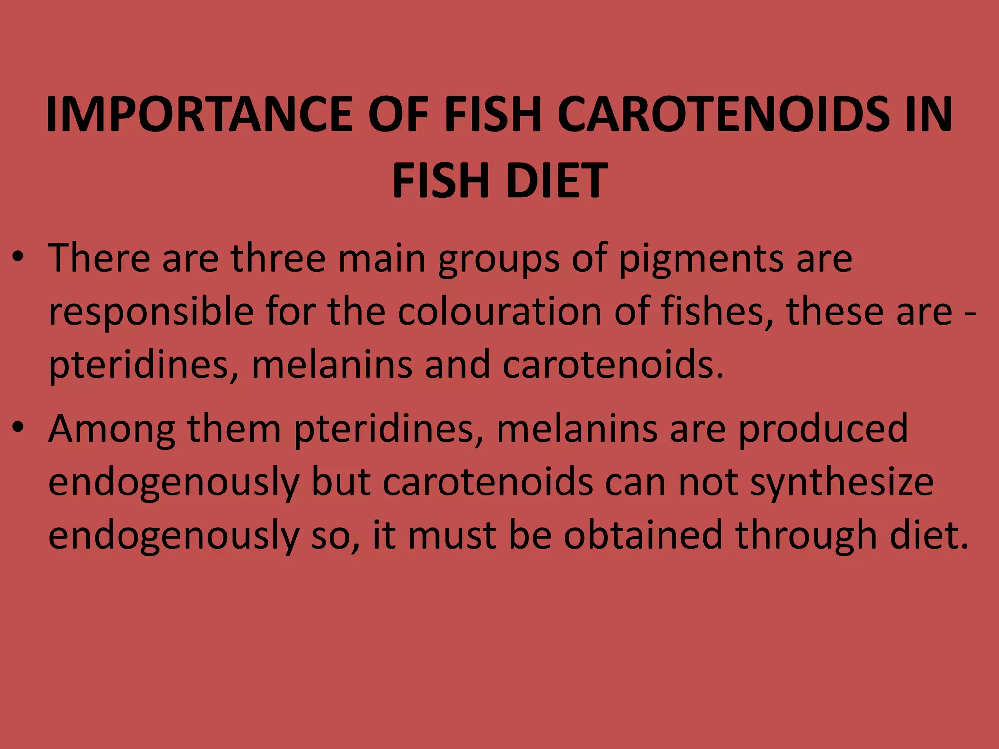 Value addition and colour enhancement in fishes | PPTX