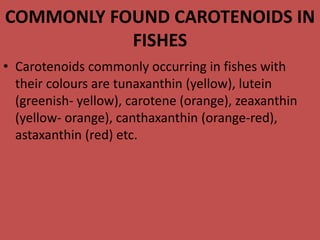 Value addition and colour enhancement in fishes | PPTX