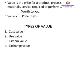Value Analysis.pptx Function-Oriented Approach: | PPT