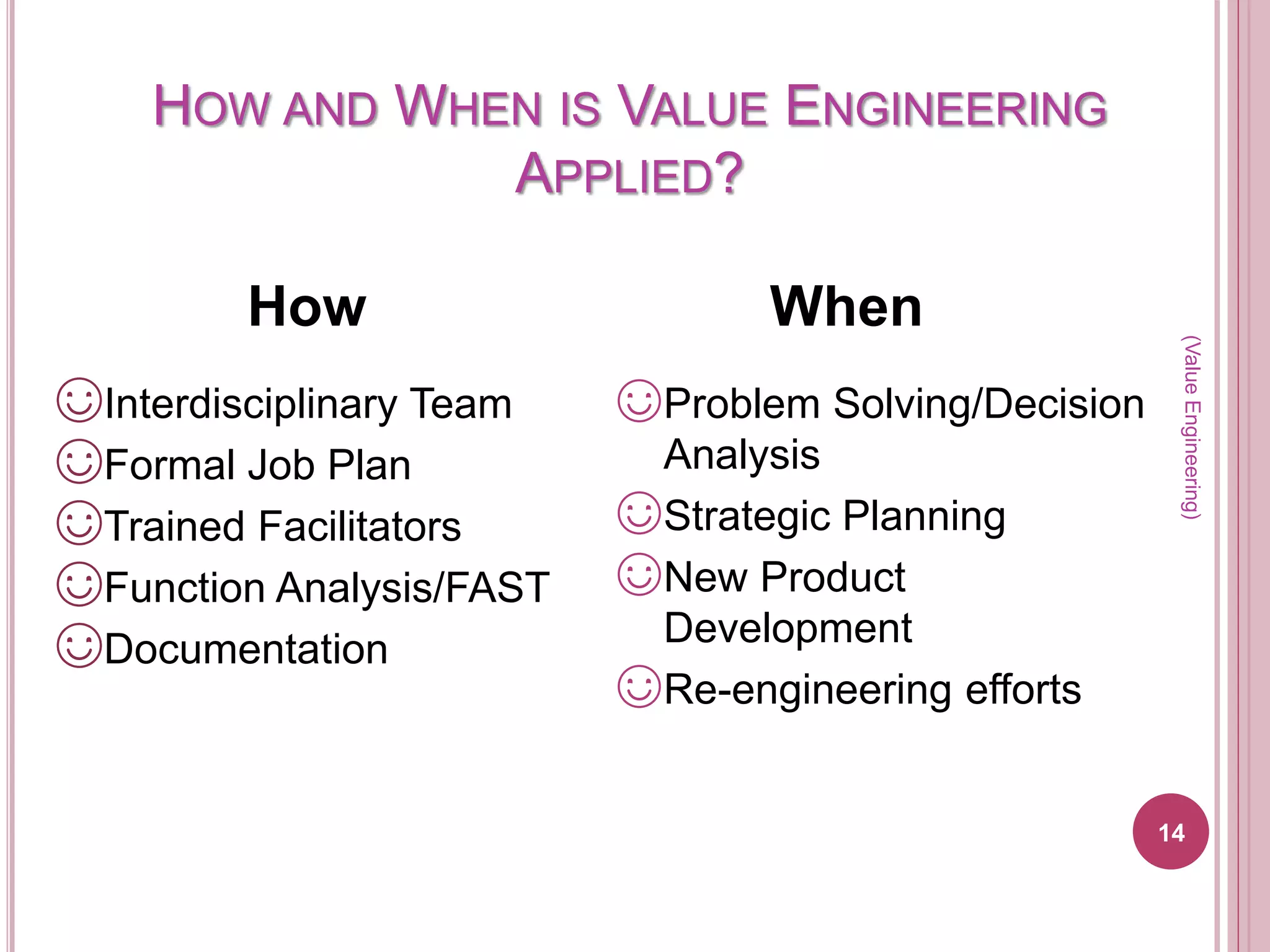 Value Analysis & Value Engineering | PPTX