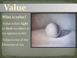AHSArt: Charcoal on Toned Ground + Value | PPTX