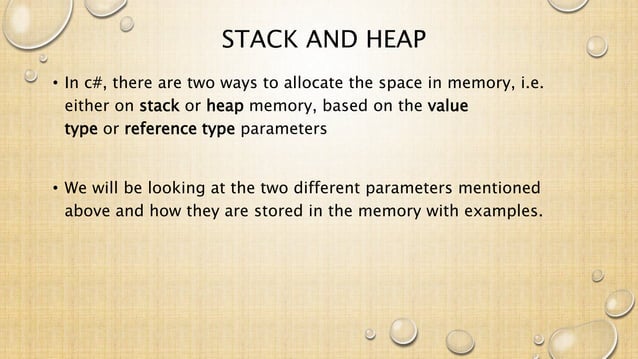C# Value Data Types and Reference Data Types | PPTX | Programming Languages | Computing