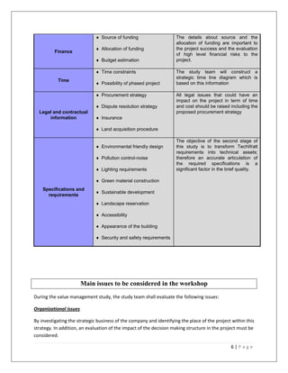 Value and risk assignment sample | PDF
