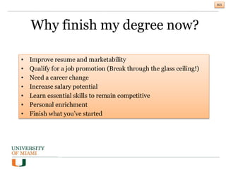 The Value and Steps to a Bachelor of General Studies Degree at the ...