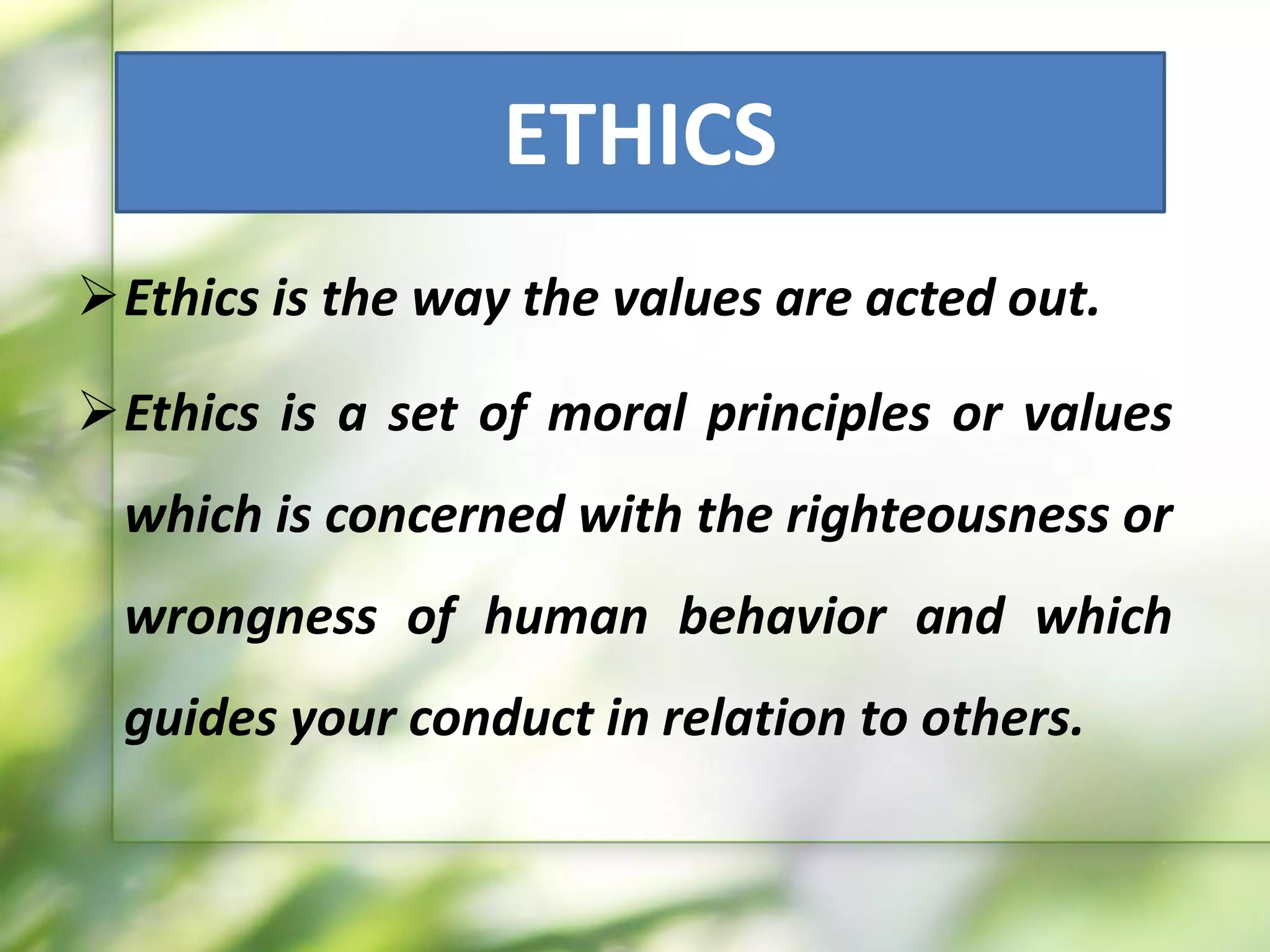 Value and value systems | PDF