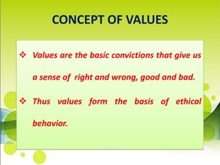 Value and value systems | PDF