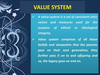 Value and value systems | PDF