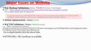 Valueappz website audit report.pptx