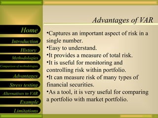 Value at risk | PPT