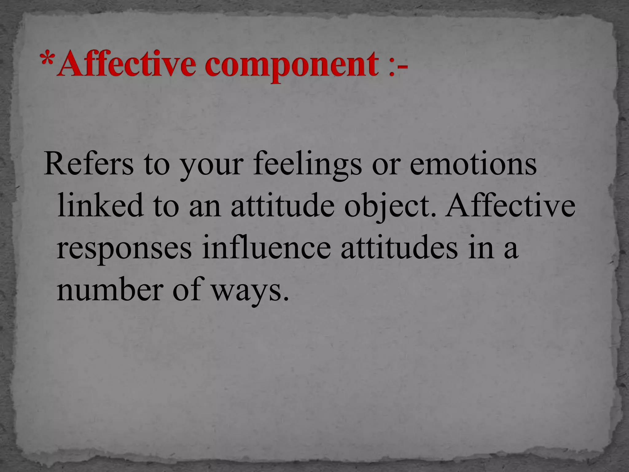 Values and attitude | PPTX