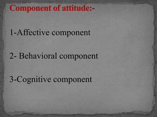 Values and attitude | PPTX