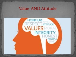 Values and attitude | PPT