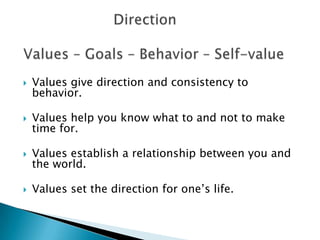 Value & attitude ppt | PPTX