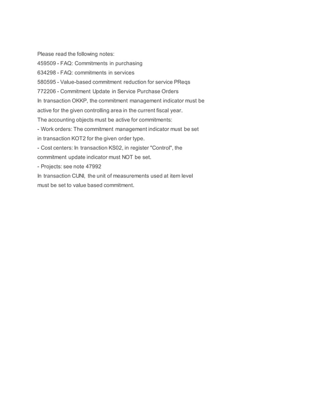 Value based commitments | PDF