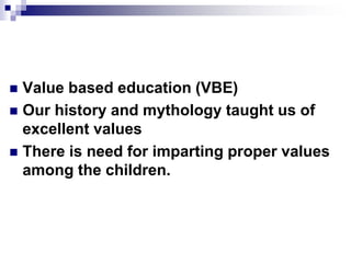Value based education | PDF