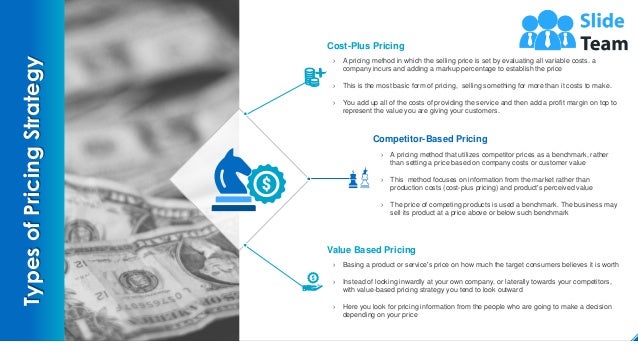 Value Based Pricing Strategy Powerpoint Presentation Slides | PPT