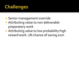 Value Based Slicing | PPT