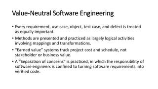 Value based software | PPTX