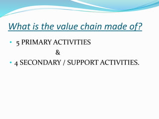 Value chain | PPTX