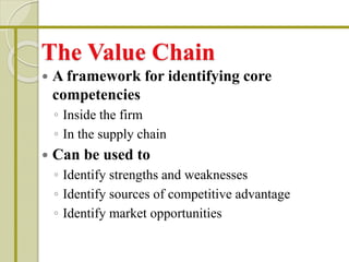 Value chain analysis | PPTX