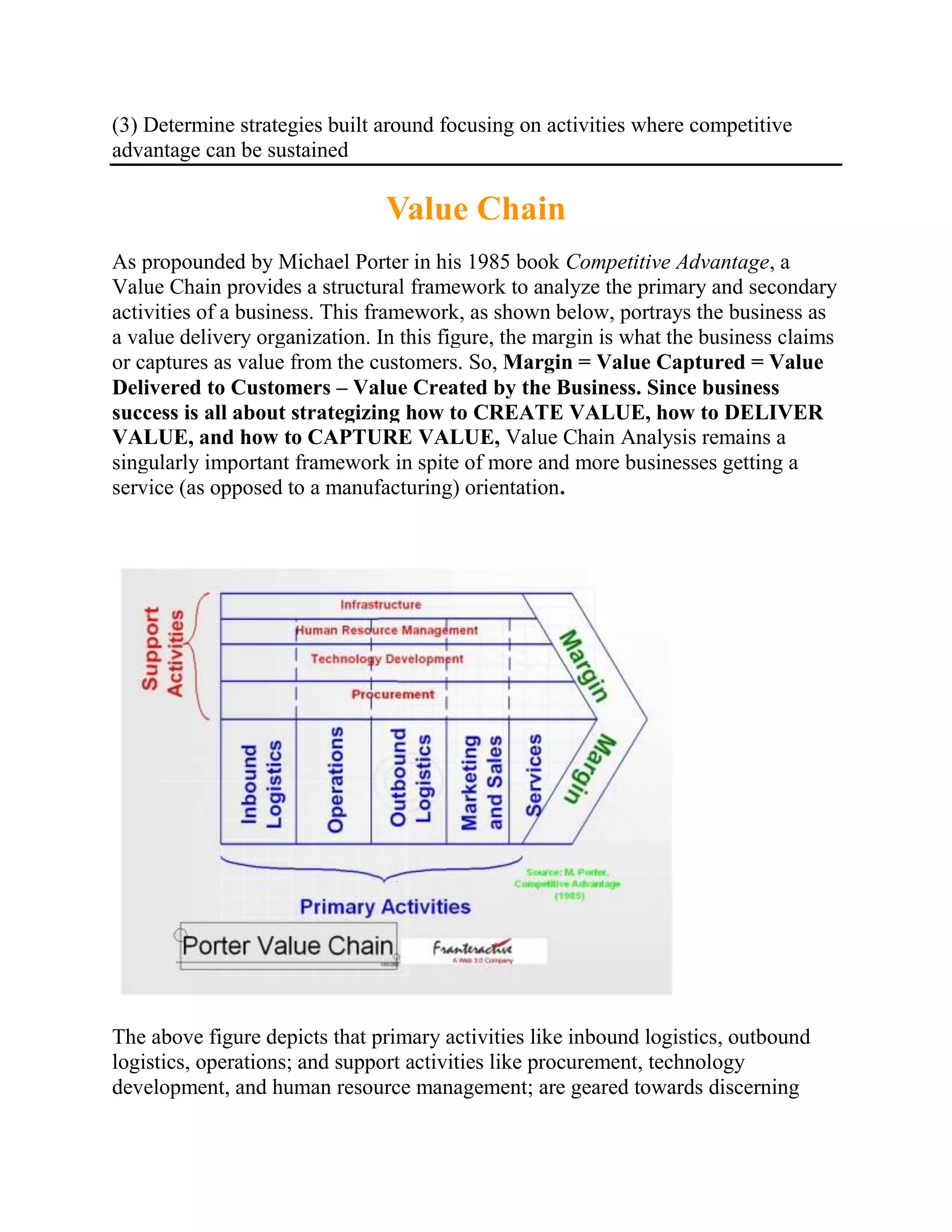 Value chain analysis | DOCX