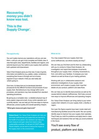 CHEP India_Value Chain Analysis | PDF