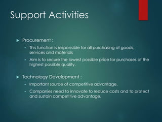 Value chain analysis Model for automobile Industry | PPTX