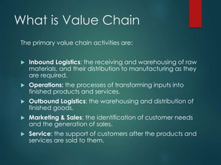 Value chain analysis Model for automobile Industry | PPTX