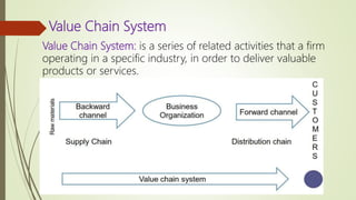 Value chain analysis | PPTX | Business | Business and Finance