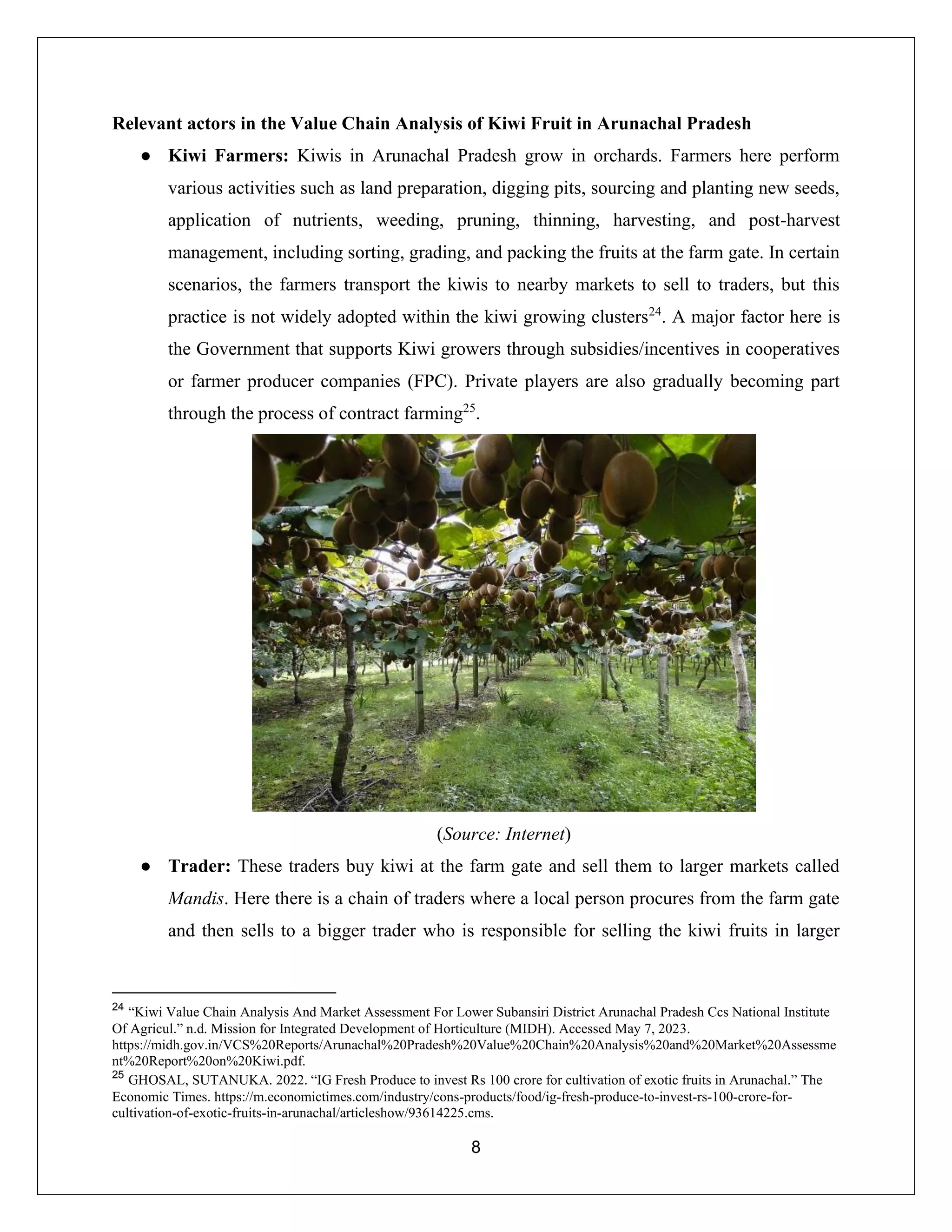 Value Chain Analysis for Kiwi Fruit in Arunachal Pradesh India.pdf