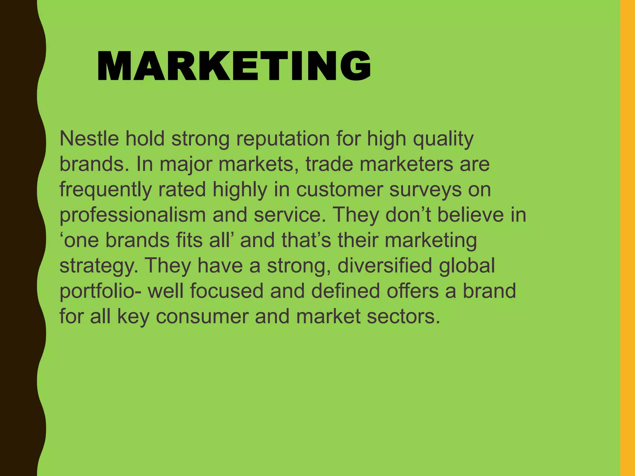 Value chain analysis of nestle juice | PPTX