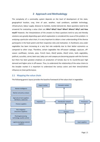 Value Chain Analysis of Tomato -. and production methodspdf | PDF