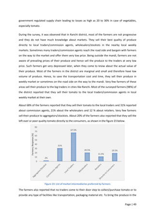 Value Chain Analysis of Tomato -. and production methodspdf | PDF