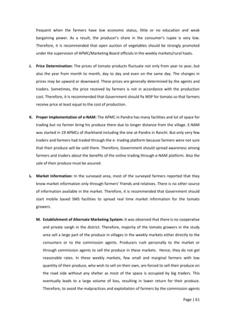 Value Chain Analysis of Tomato -. and production methodspdf | PDF