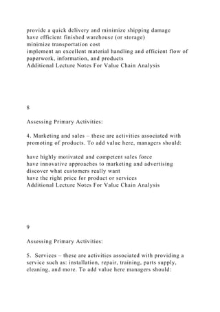 Value Chain AnalysisValue chainIs a term referred to a linke.docx