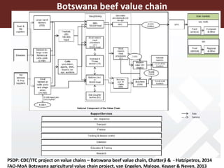 Uses of the value chain approach in livestock and beef | PPTX