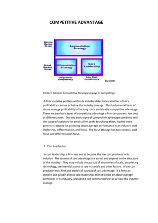 Value chain & competitive advantage of toyota | DOCX