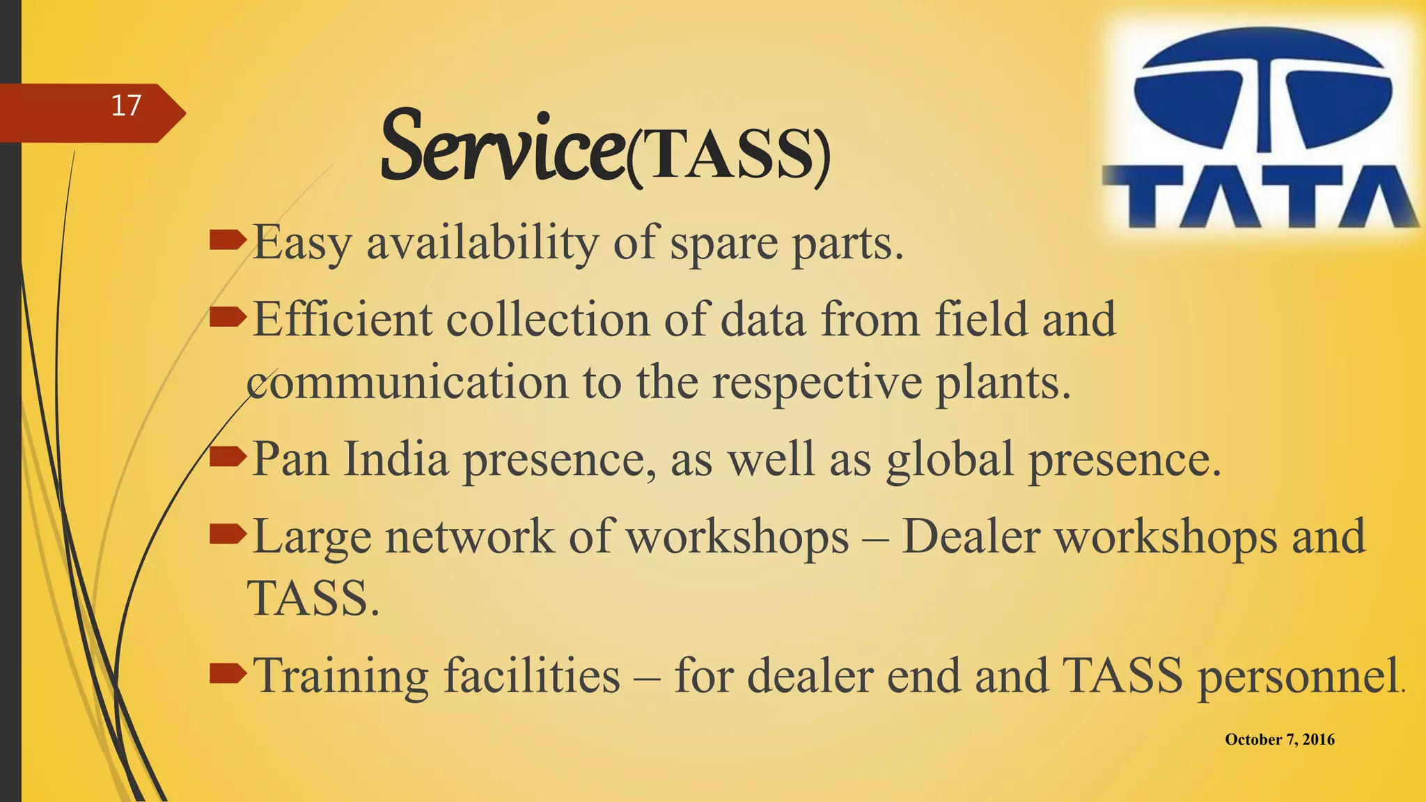Value chain of tata motors | PPTX