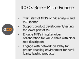 Value chain finance | PPTX