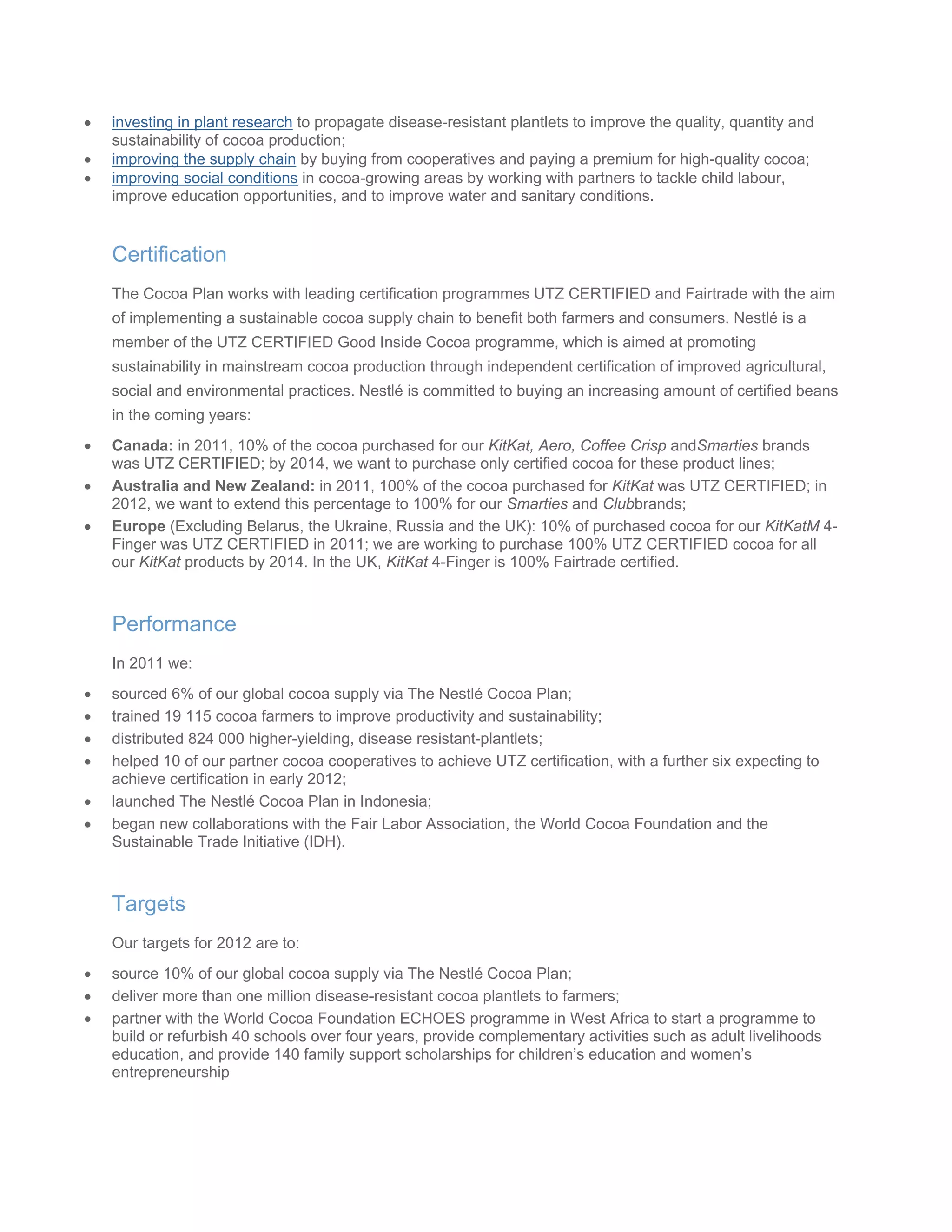 Value chain nestle analysis | PDF