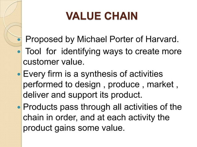 Value chain network_and_quality_management_tools_ppt | PPT