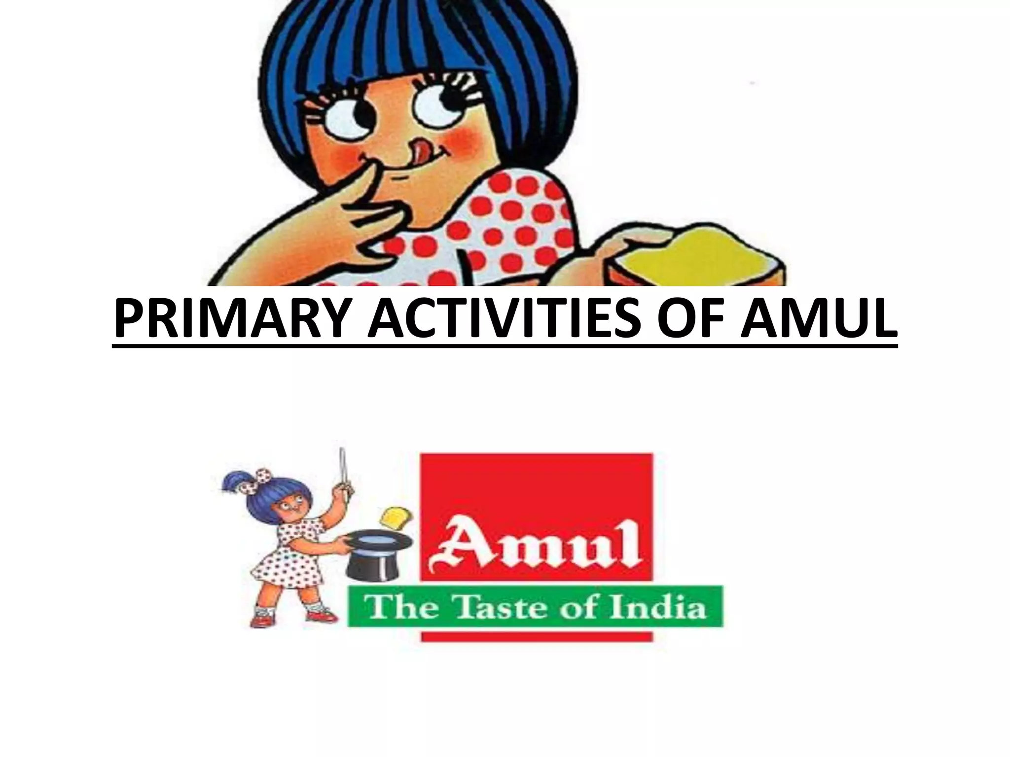 Value chain of amul | PPTX