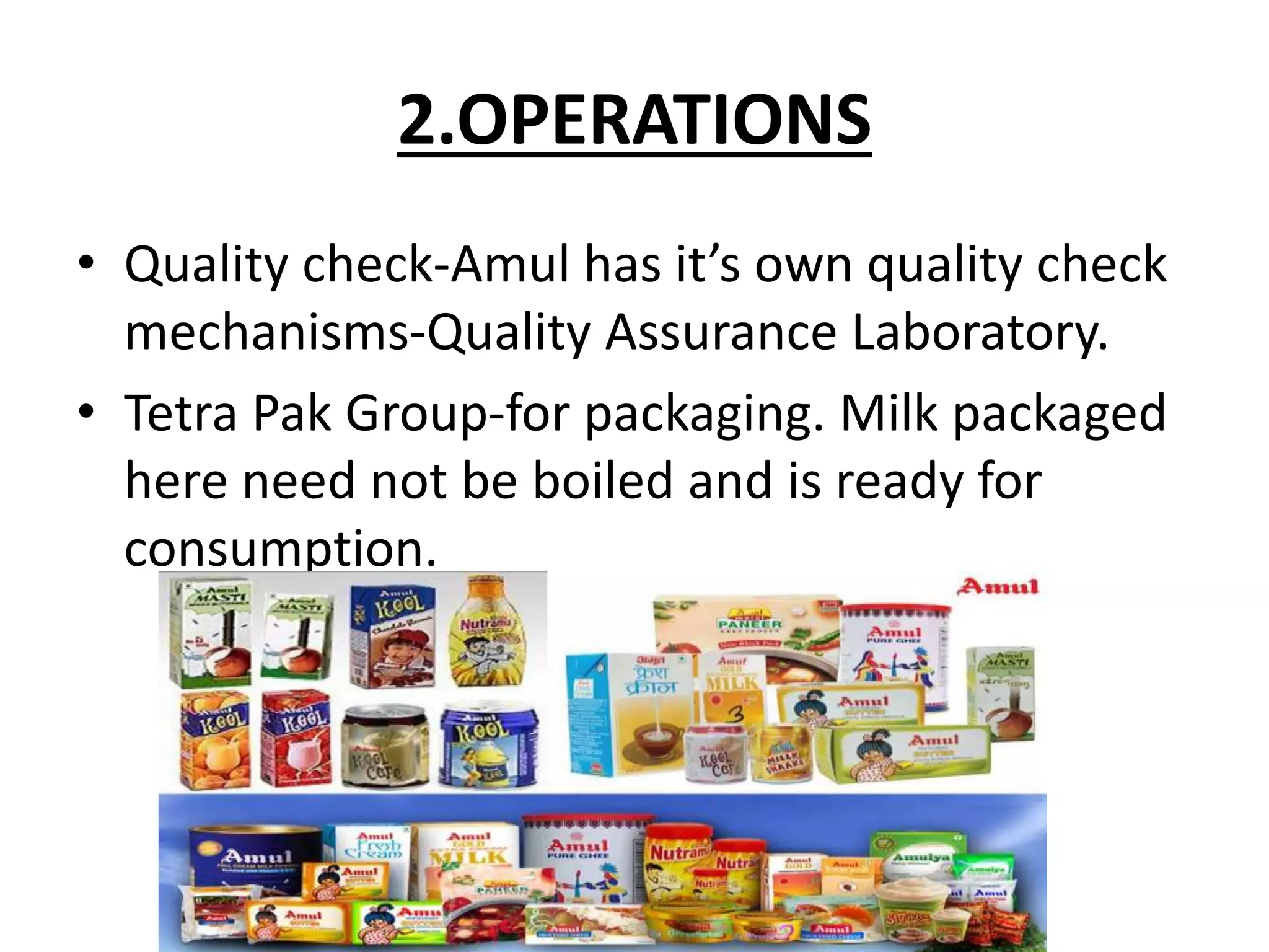 Value chain of amul | PPTX