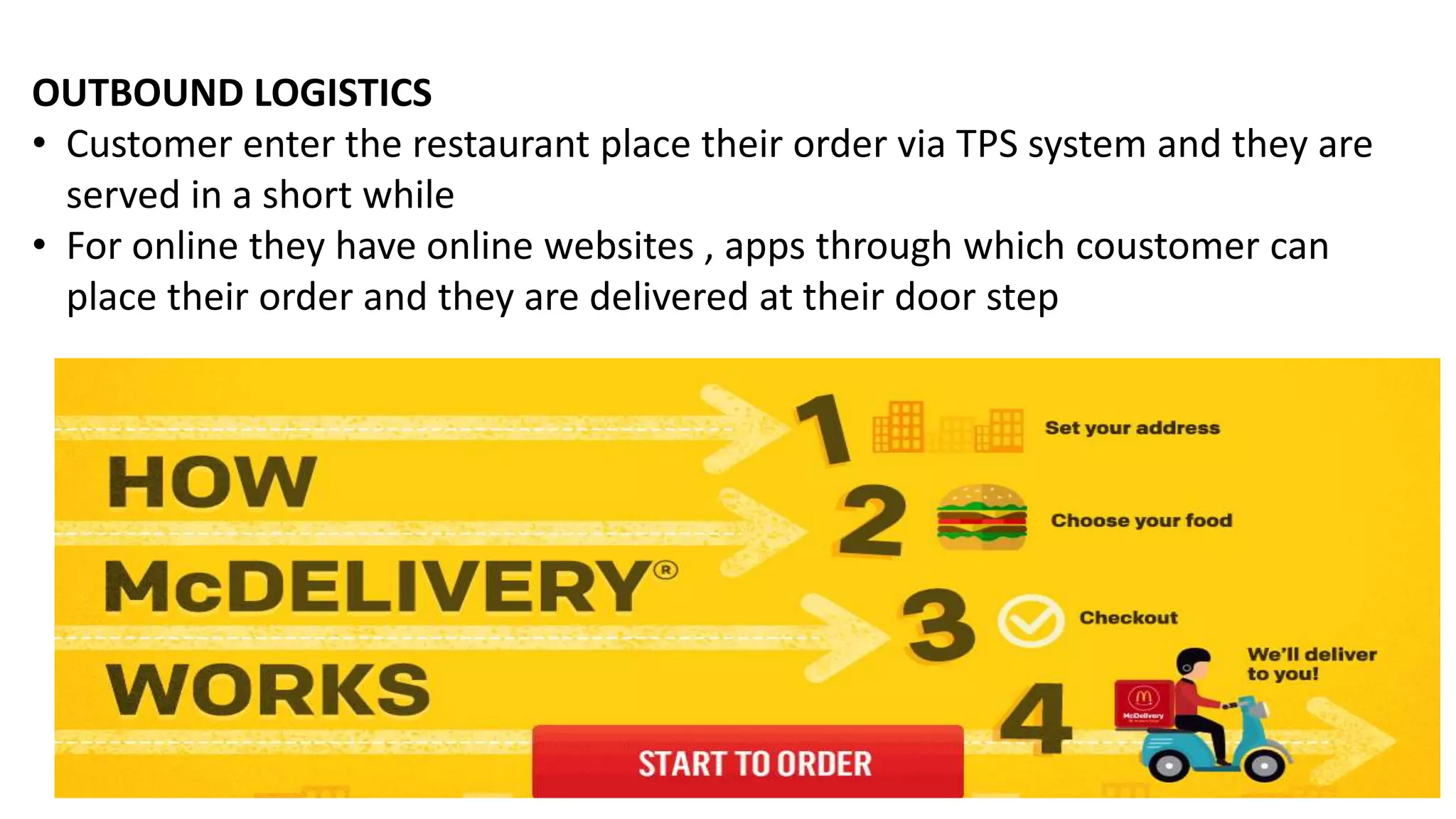 Value chain of mc d | PPTX