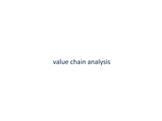 Workshop: Value Chains - An introduction to value chains | PPTX