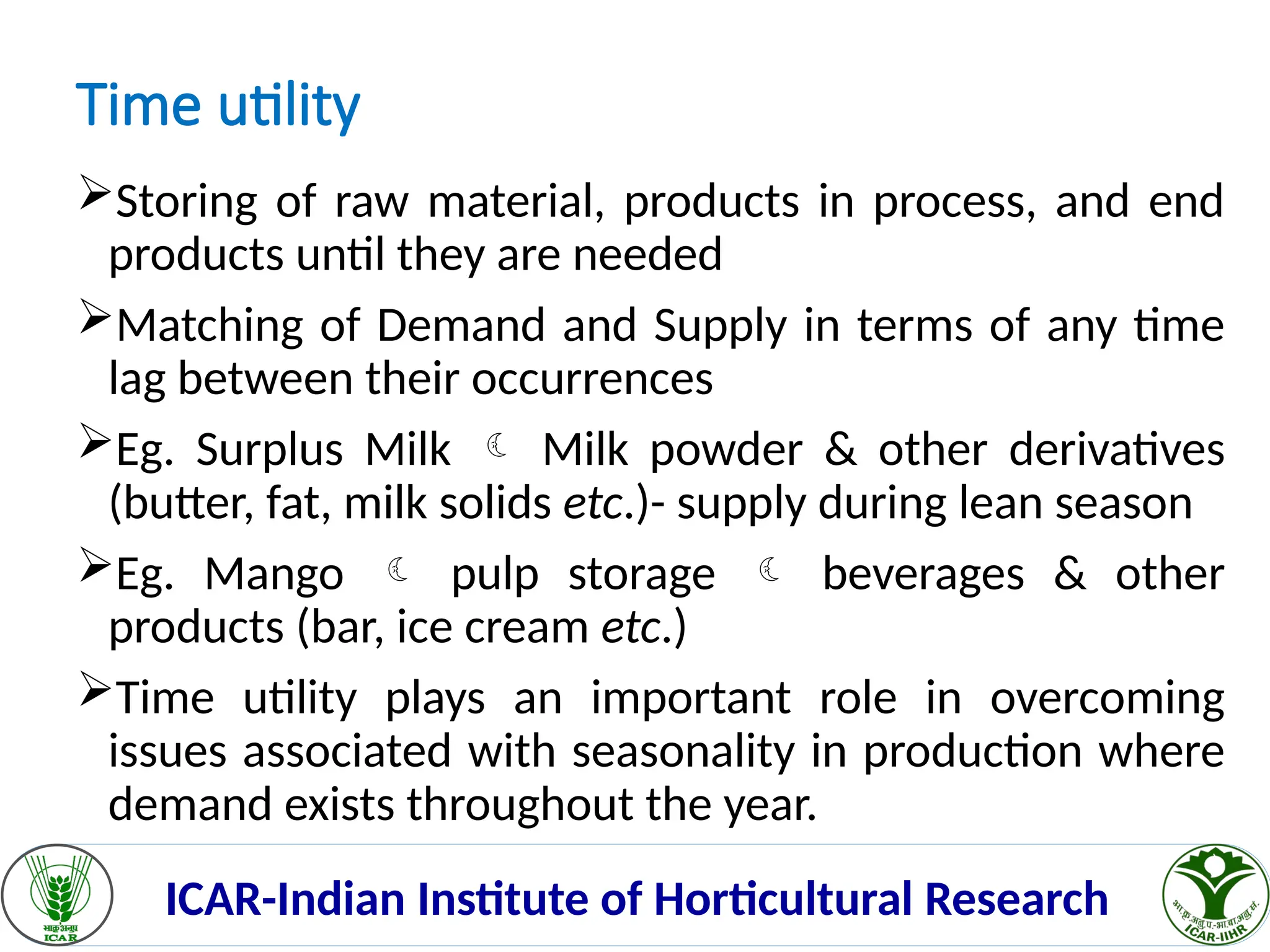 Value Chain of perishable horticultural commodities | PPTX