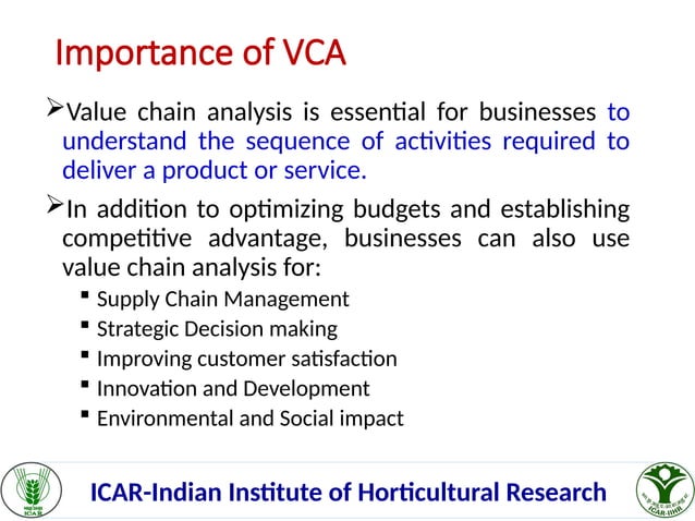 Value Chain of perishable horticultural commodities | PPTX ...