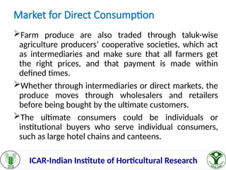 Value Chain of perishable horticultural commodities | PPTX