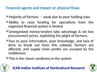 Value Chain of perishable horticultural commodities | PPTX
